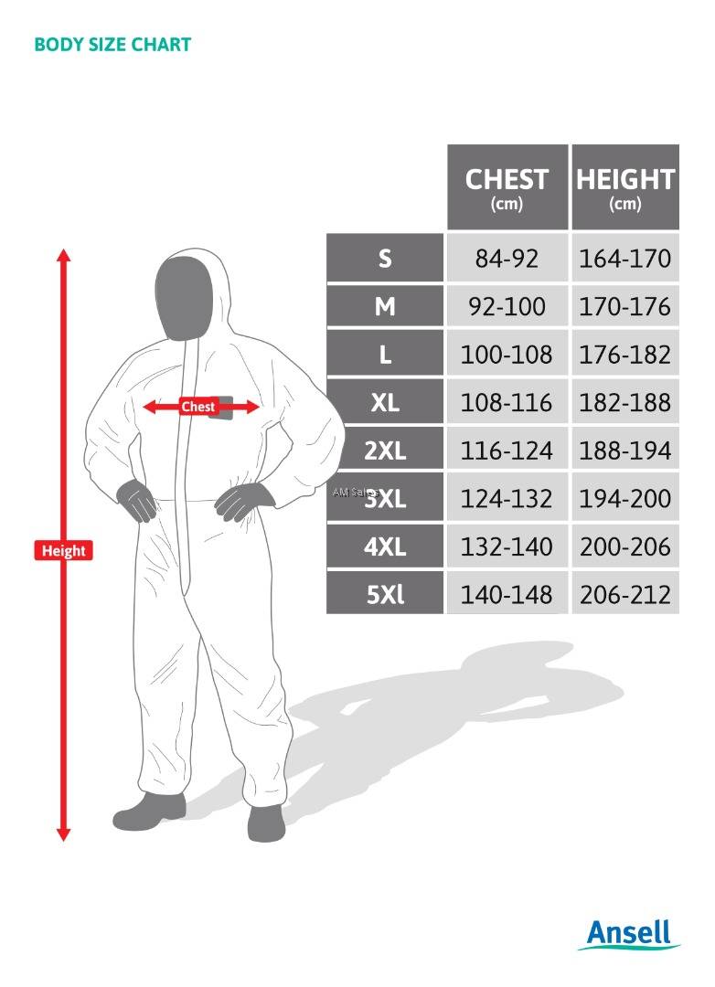Ansell AlphaTec® 3000 Model 111 Coverall